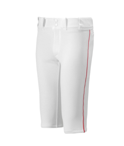 Mizuno Short Red Piped Baseball Pant – Bandwagon Sports