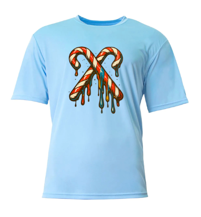 Candy Cane Drip Performance Shirt – Bandwagon Sports